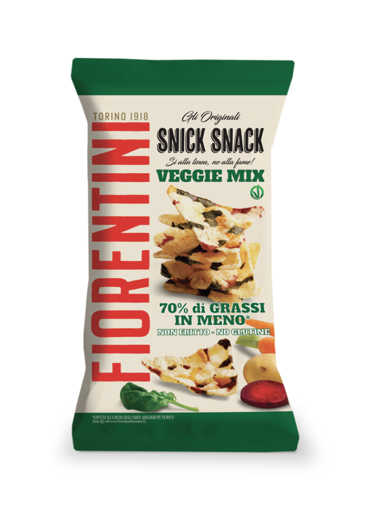 SNICK SNACK LA NON PATATINA MAXI FORMATO 140G - Fiorentini Alimentari